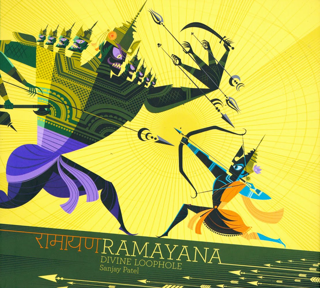 illustration+letterpress: Sanjay Patel {illo inspiration}