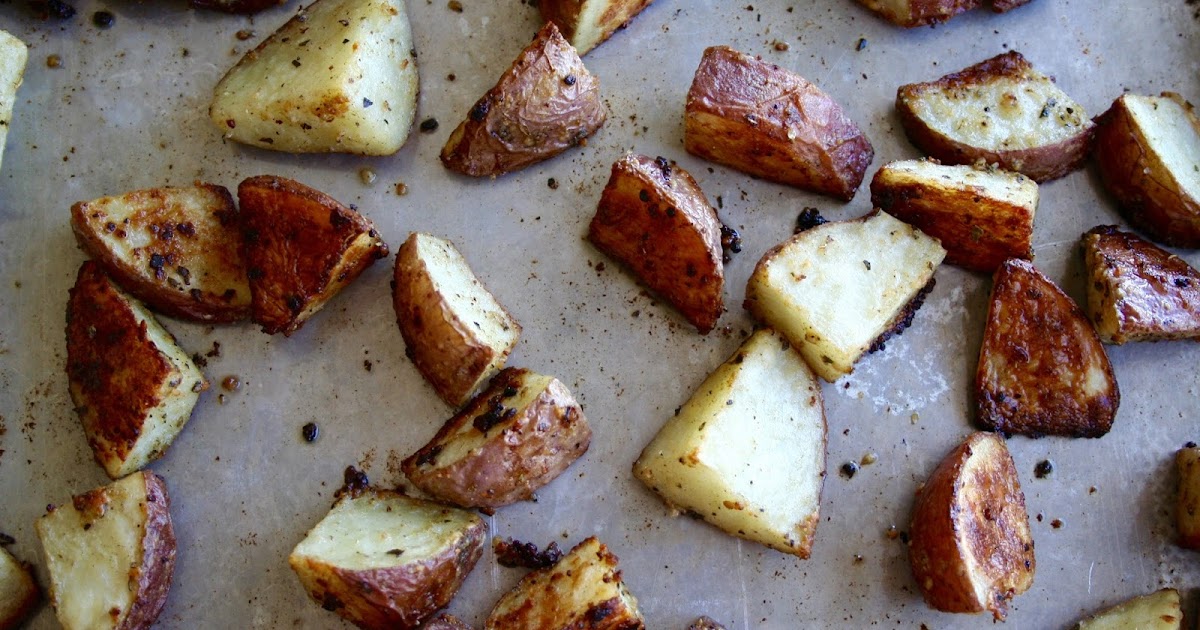Garlic Parmesan Roasted Red Potatoes