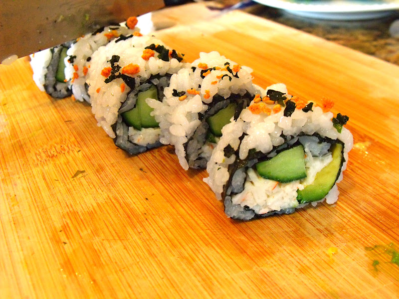 ...California & Tamago Sushi Rolls (Maki) - For the Love of...
