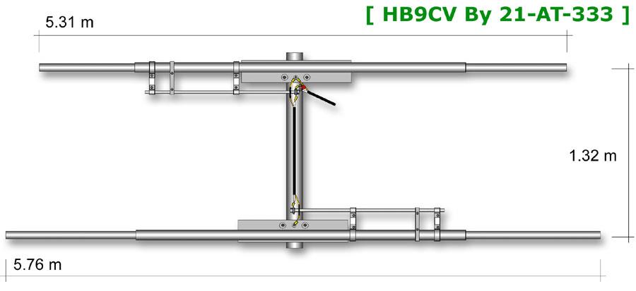 Blog' e Mbah Ragil: HB9CV - 2 Element Yagi for the 11 meter band