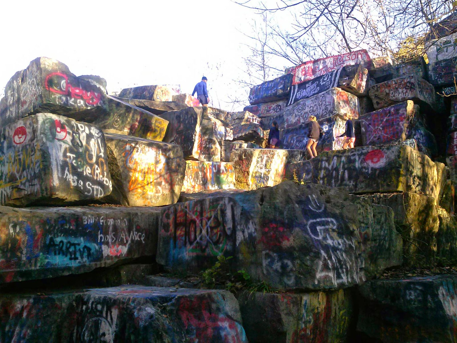 BNL Girls' Cross Country: Stack Rock!