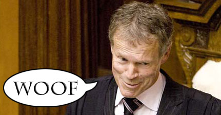 On 10 October last year, I wrote to Lockwood Smith to make a formal ...