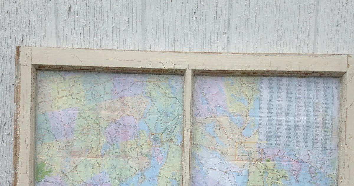 PLUMKRAZYVINTAGE: Vintage Window Map