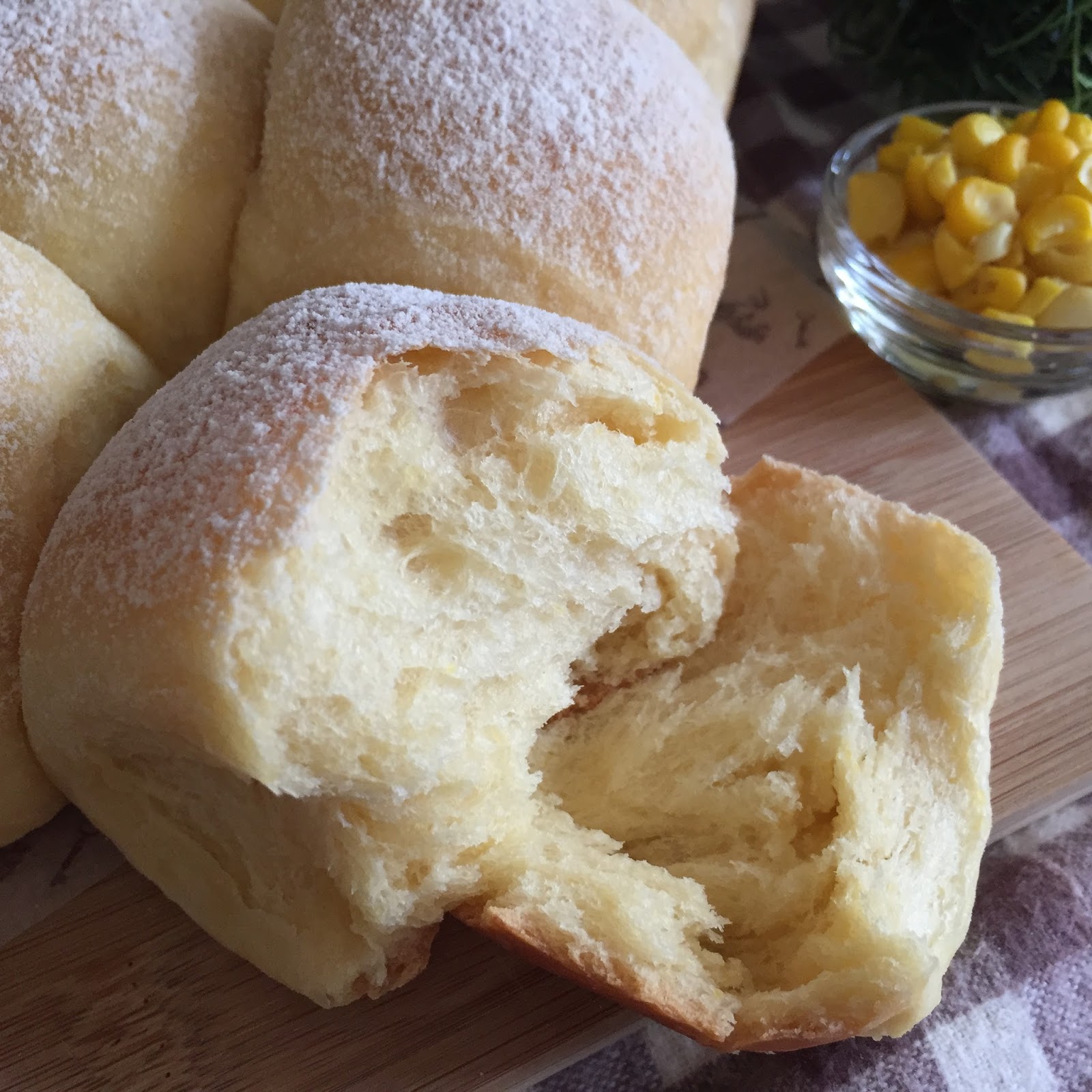 My Mind Patch: Sweet Corn Bun 玉米甜面包