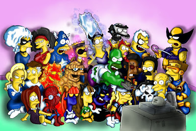 The Simpsons - Avengers | Sobre Séries e Besteiras