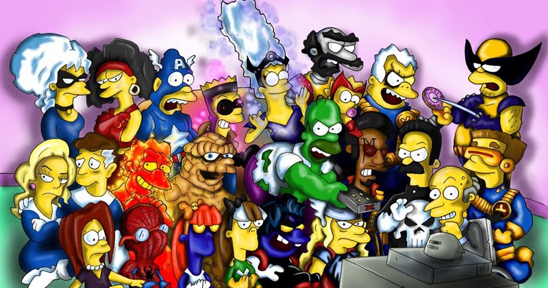 The Simpsons - Avengers | Sobre Séries e Besteiras