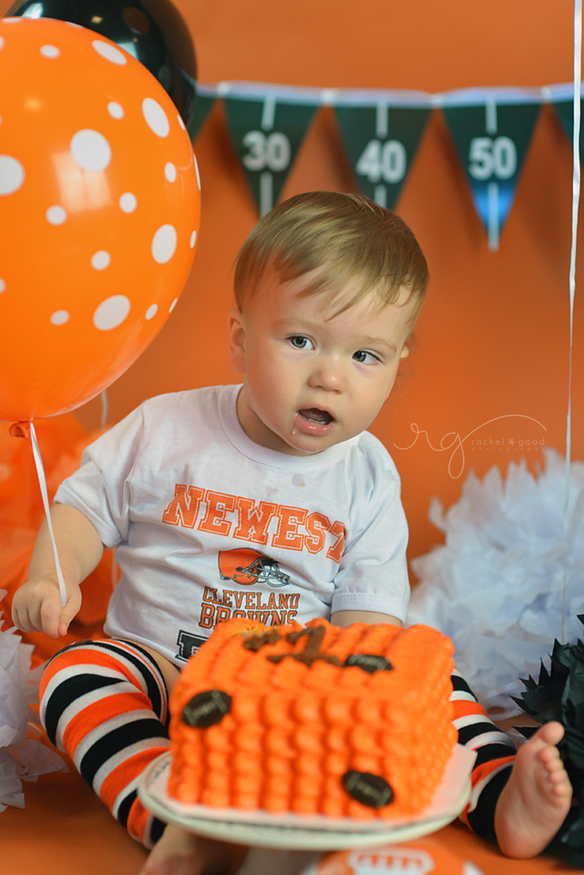 rachel good photography: Nico's Cake Smash | Browns Theme | Wadsworth ...