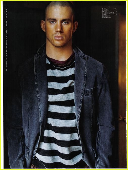 do you ever see unicorns?: Thankyou GQ: Channing Tatum