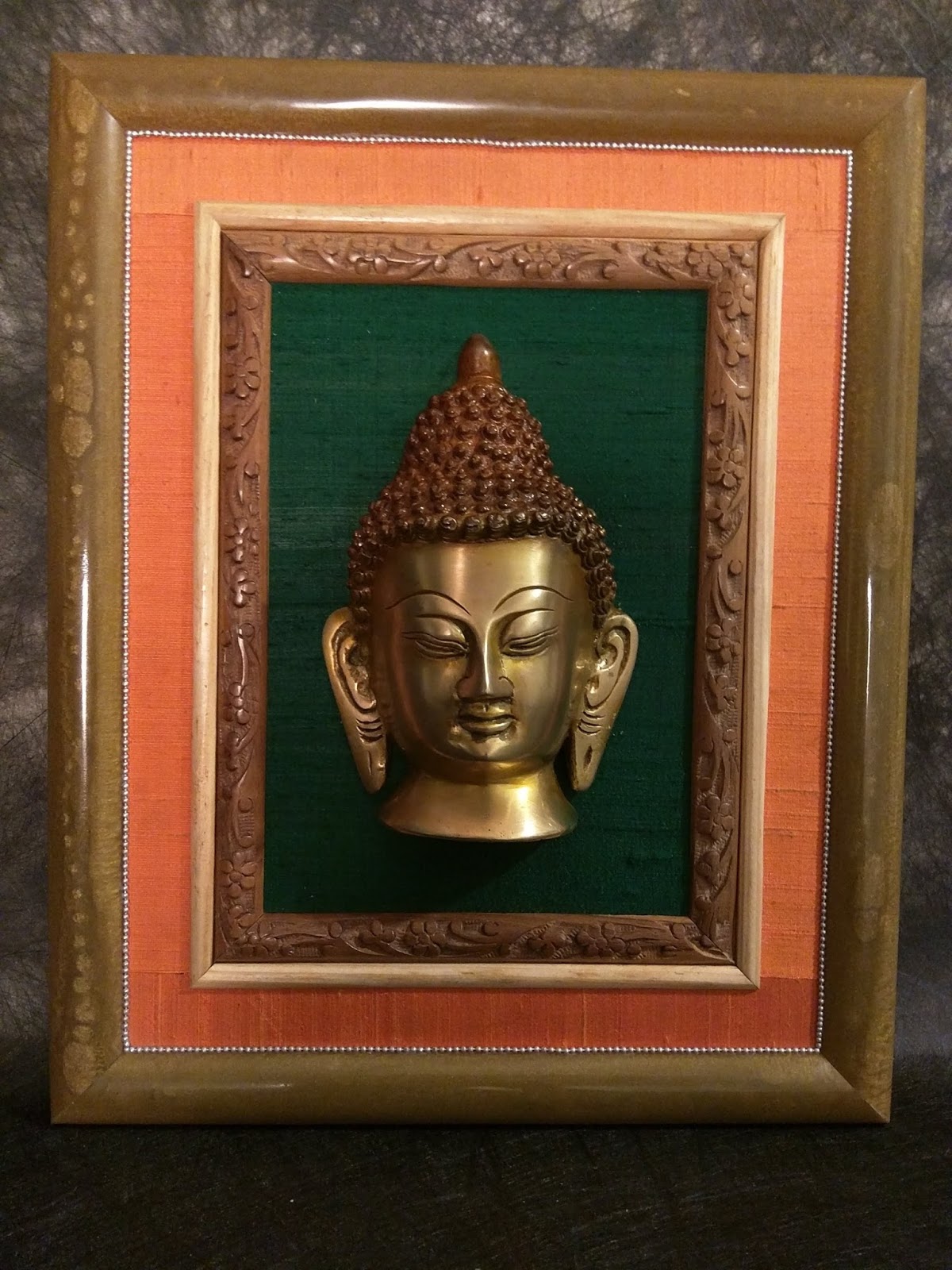Framed Buddha-Polished - Shilpam