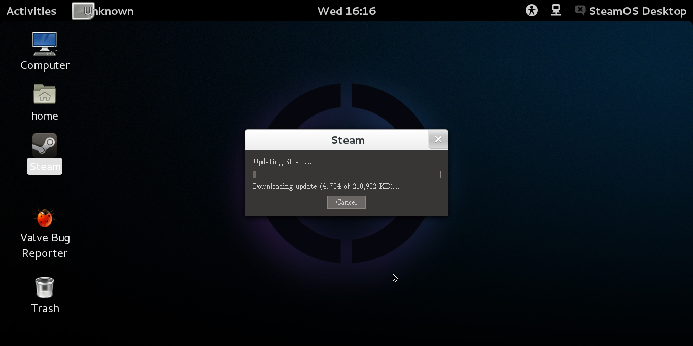 fraterneo GNU/Linux: Como instalar SteamOS 1 Beta en VirtualBox