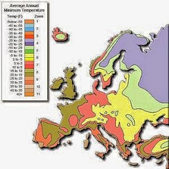 A GUIDE TO NORTHEASTERN GARDENING: Hardiness Zone Map