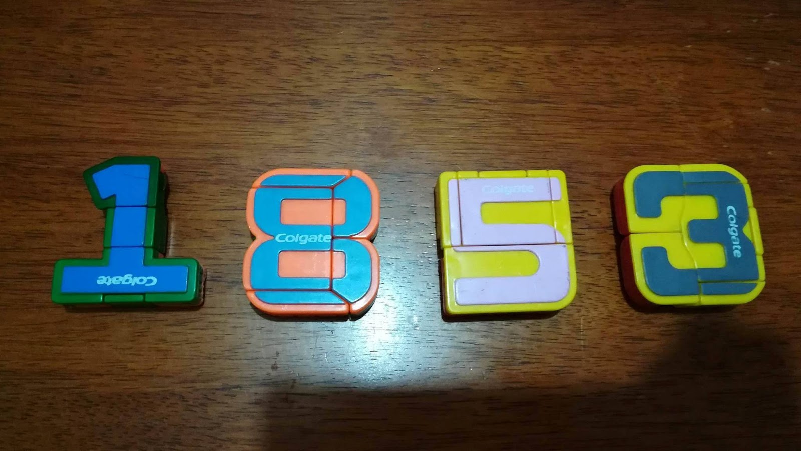 Different Collections: Toy Collection - COLGATE (LETRABOTS / LETTER ...