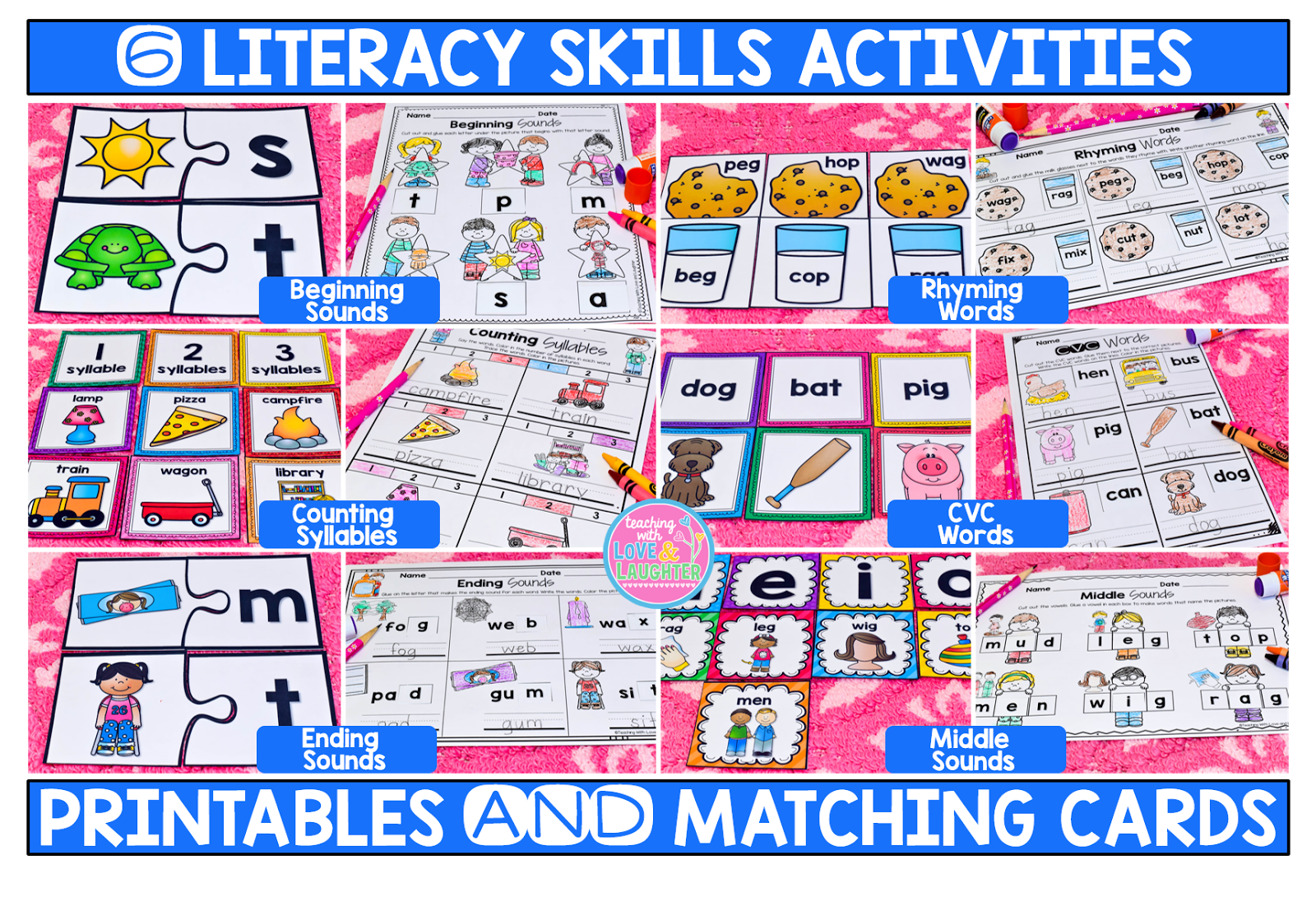 Teaching With Love and Laughter: Kindergarten Literacy Stations