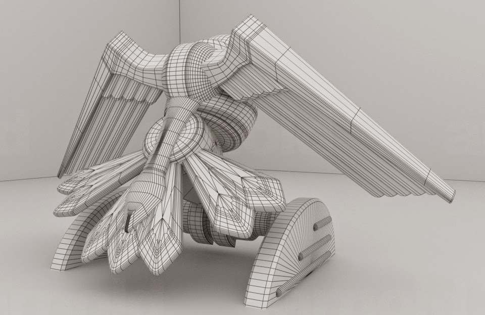 ATEC-FAB UTDallas : Ed Whetstone: Project 1, 3D-Print (Art-Deco Owl)