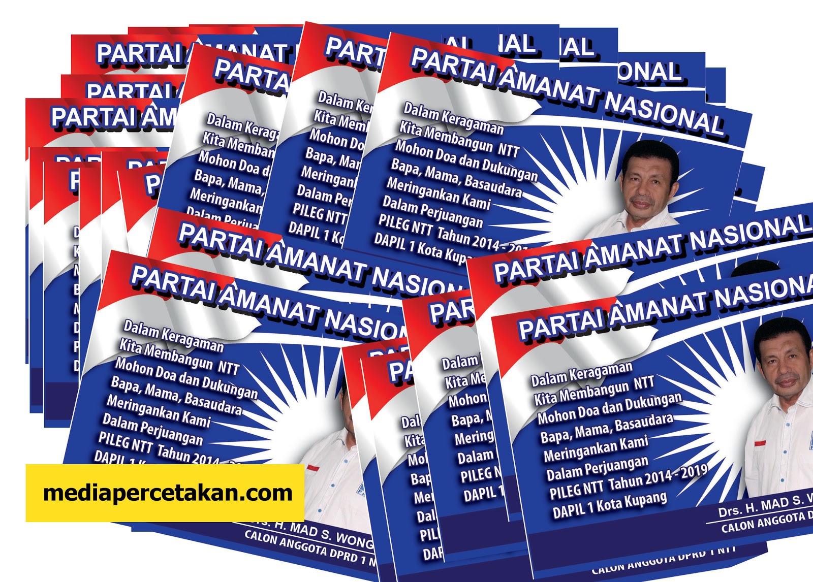 Cetak Sticker Promo | Cetak Sticker PILKADA | Cetak UMBUL-UMBUL ...