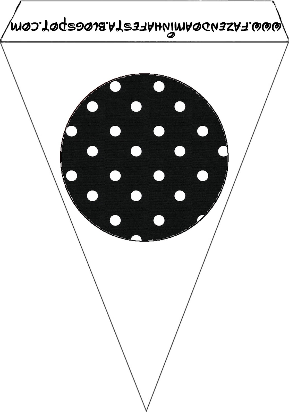 Black with White Polka Dots: Free Party Printables for Wedding. | Oh My ...