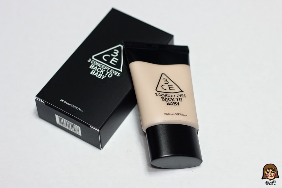 [Makeup Review] 3CE Back to Baby BB Cream - Pinky Beauty