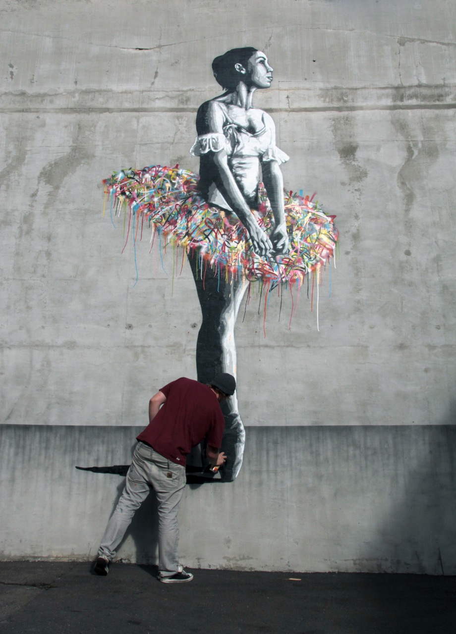 Martin Whatson New Mural In Oslo, Norway – StreetArtNews