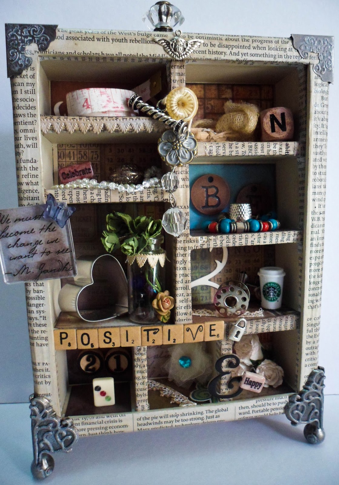 Pasteldaisies Craft: Tim Holtz Configuration Box Project