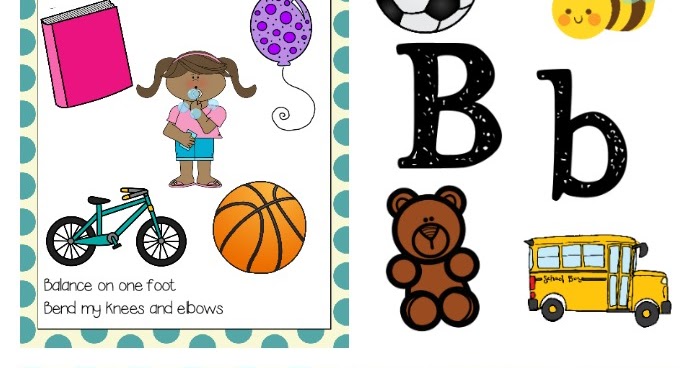 The Cozy Red Cottage: B is for Body Preschool Theme