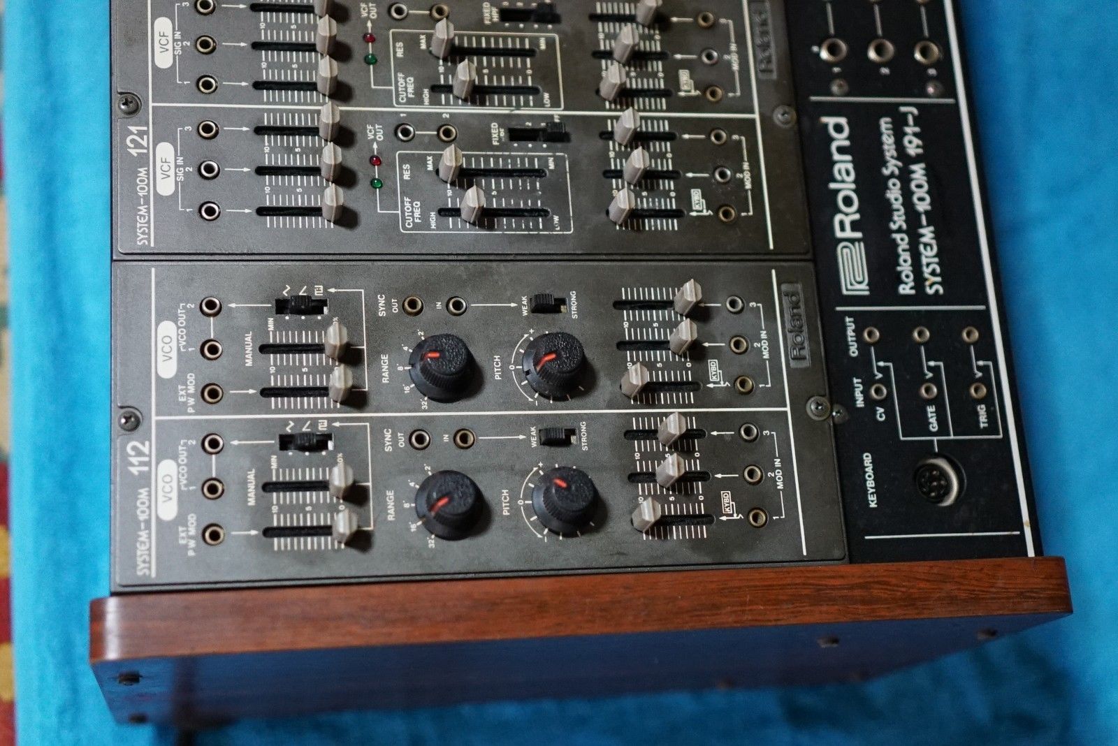 MATRIXSYNTH: Vintage Roland System 100M 100 D-Set Modular Synthesizer