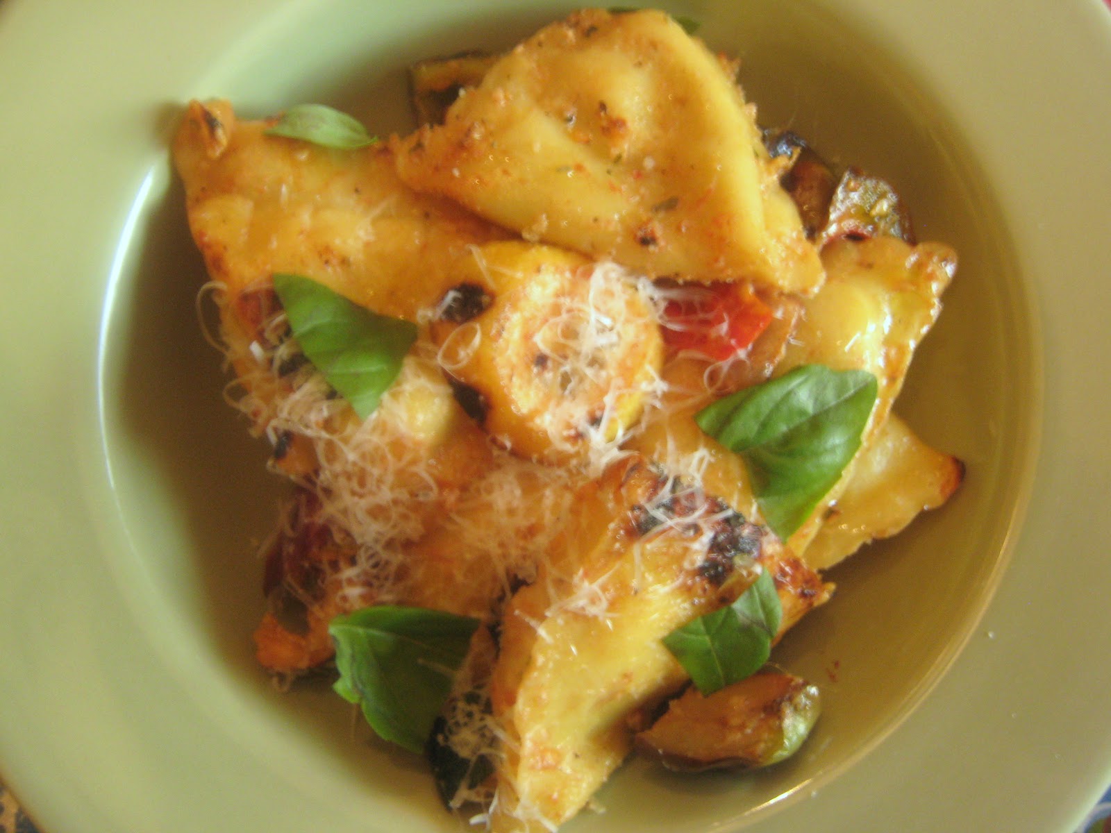 Rindy Mae: Grilled Ravioli with Garden Veggies