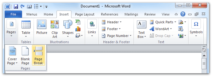 Pengenalan Microsoft Word 2010,Menu dan fungsi menu Ms Word 2010