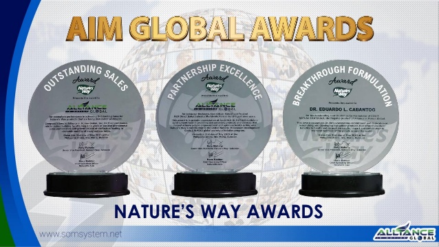 AIM WORLD INTERNATIONAL: AWARDS & RECOGNITIONS