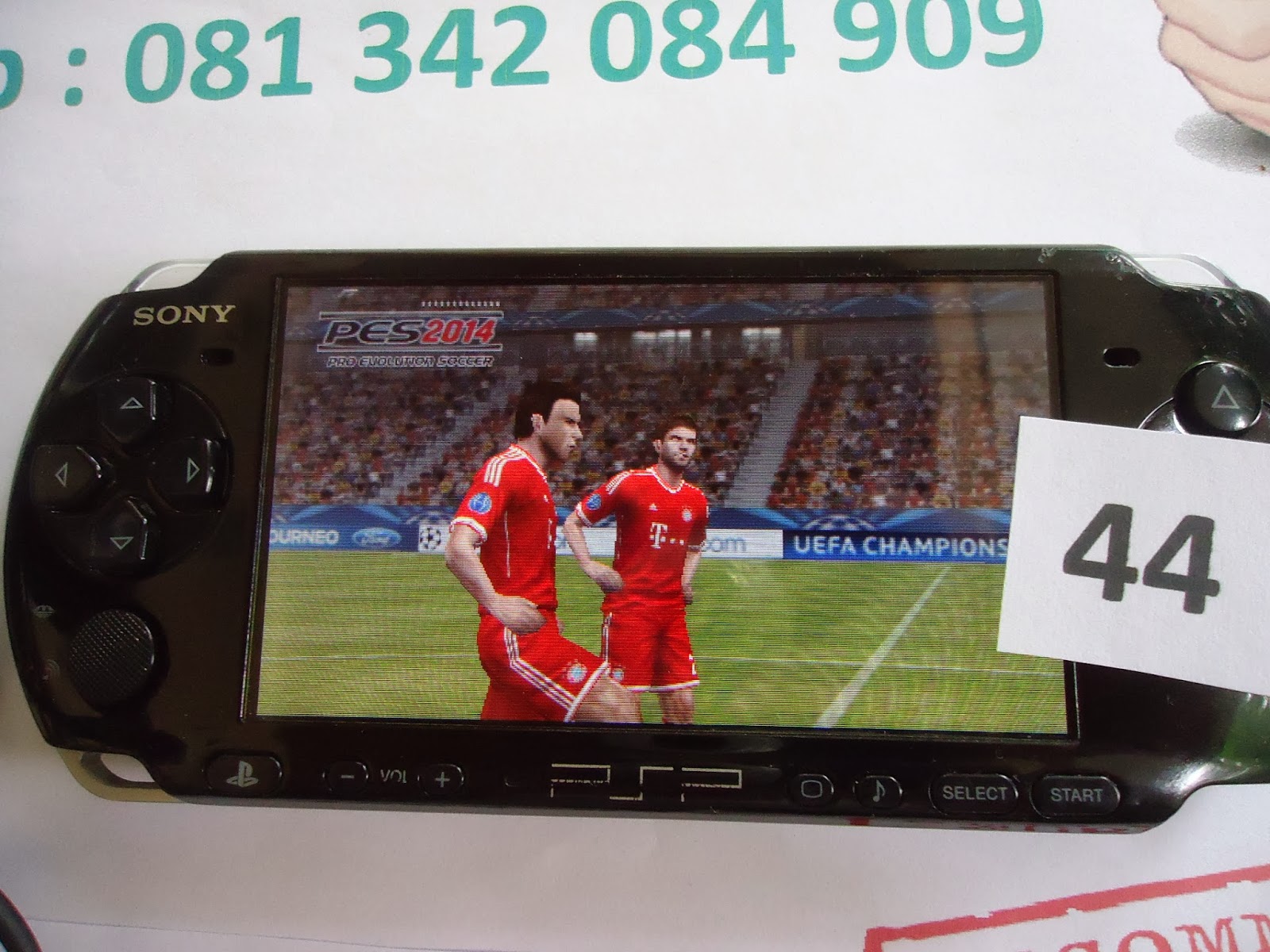 #51 PSP 3001 Silver Gungnir + 8 gb Full Koleksi Game - Obral PSP Second