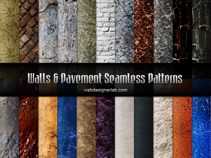 Pattern pavimento e muro