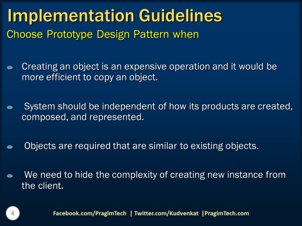 Sql Server Net And C Video Tutorial Prototype Design Pattern Introduction Slides