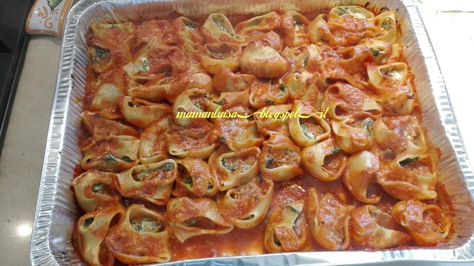 mamanluisa: lumaconi ripieni