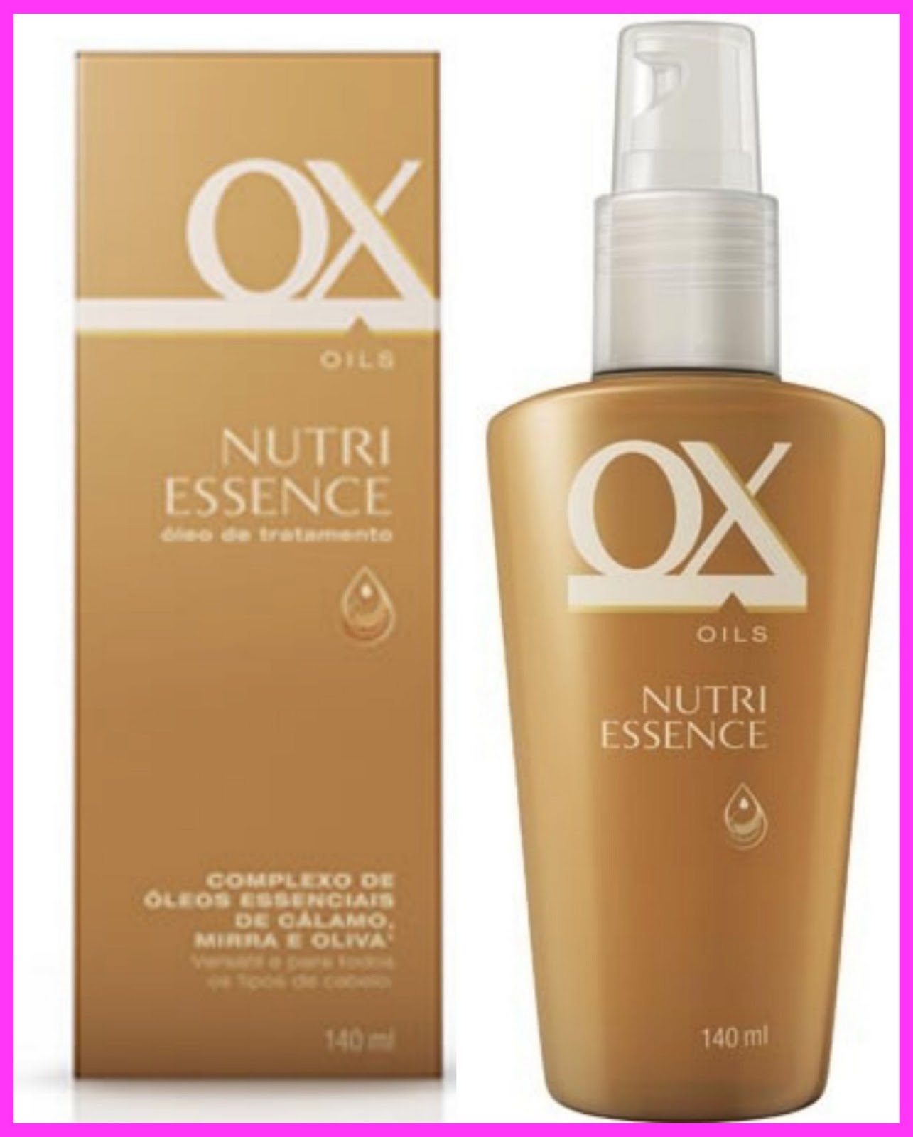 Cabelos Mais: Ox Oils Nutri Essence e Ampola Nutri Infusion
