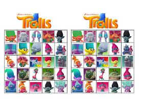 Musings of an Average Mom: Free Printable Trolls Movie Bingo