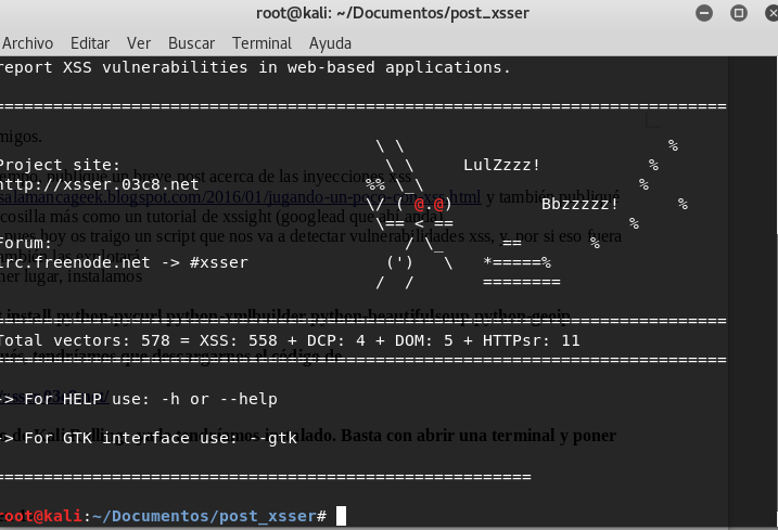 Salamanca Geek --- Hacking Ético y Seguridad Informática: Inyección xss ...