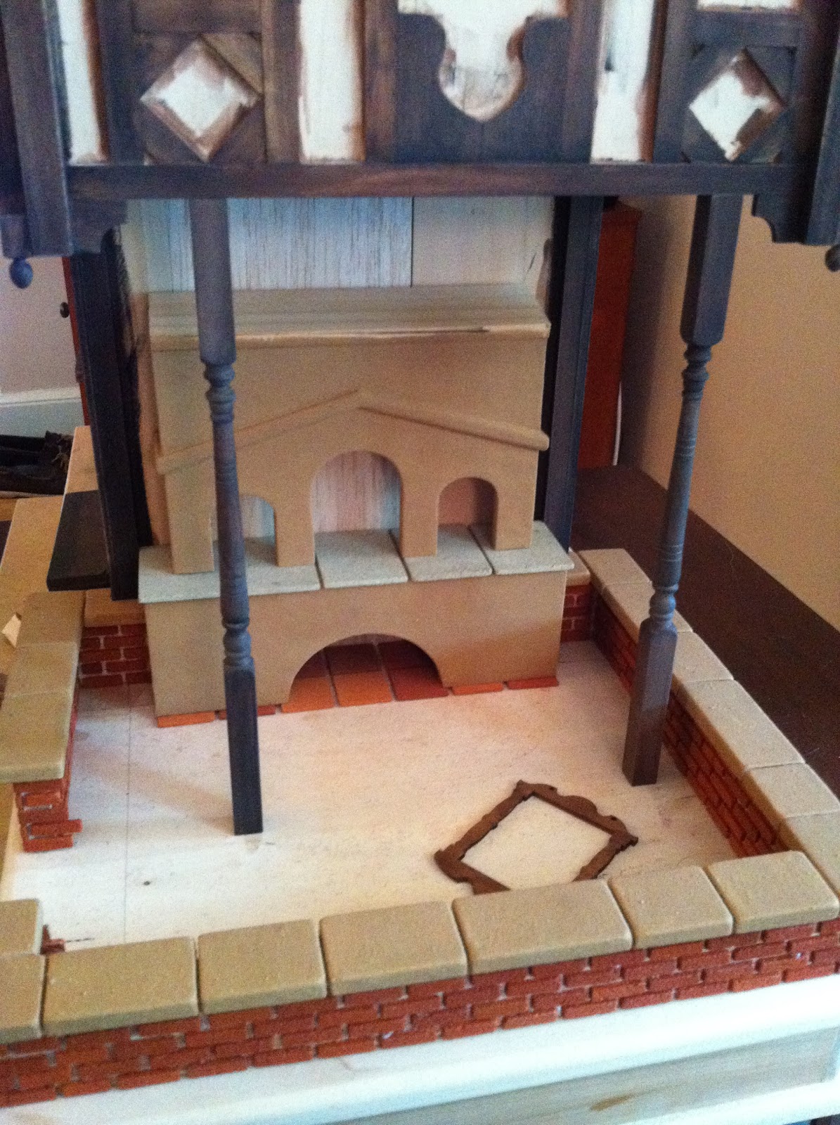 Glorious Twelfth: Tudor Bakery--Facade So Far