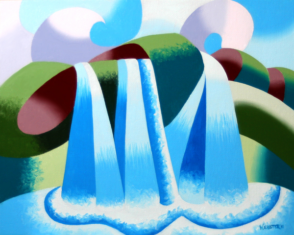 Daily Painters Abstract Gallery: Mark Webster - Abstract Geometric ...