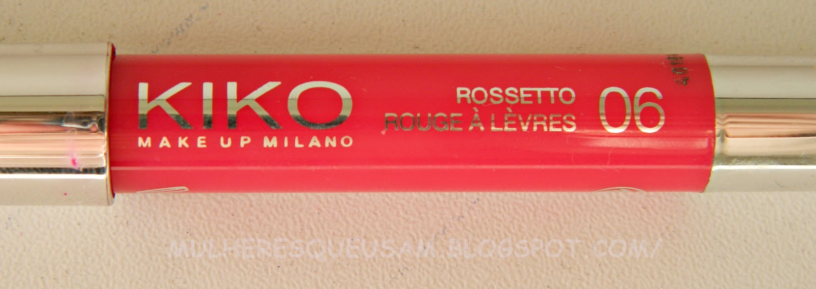 Resenha: Jumbo Kiko Milano 06 ROSSETO Mulheres Que Usam Make