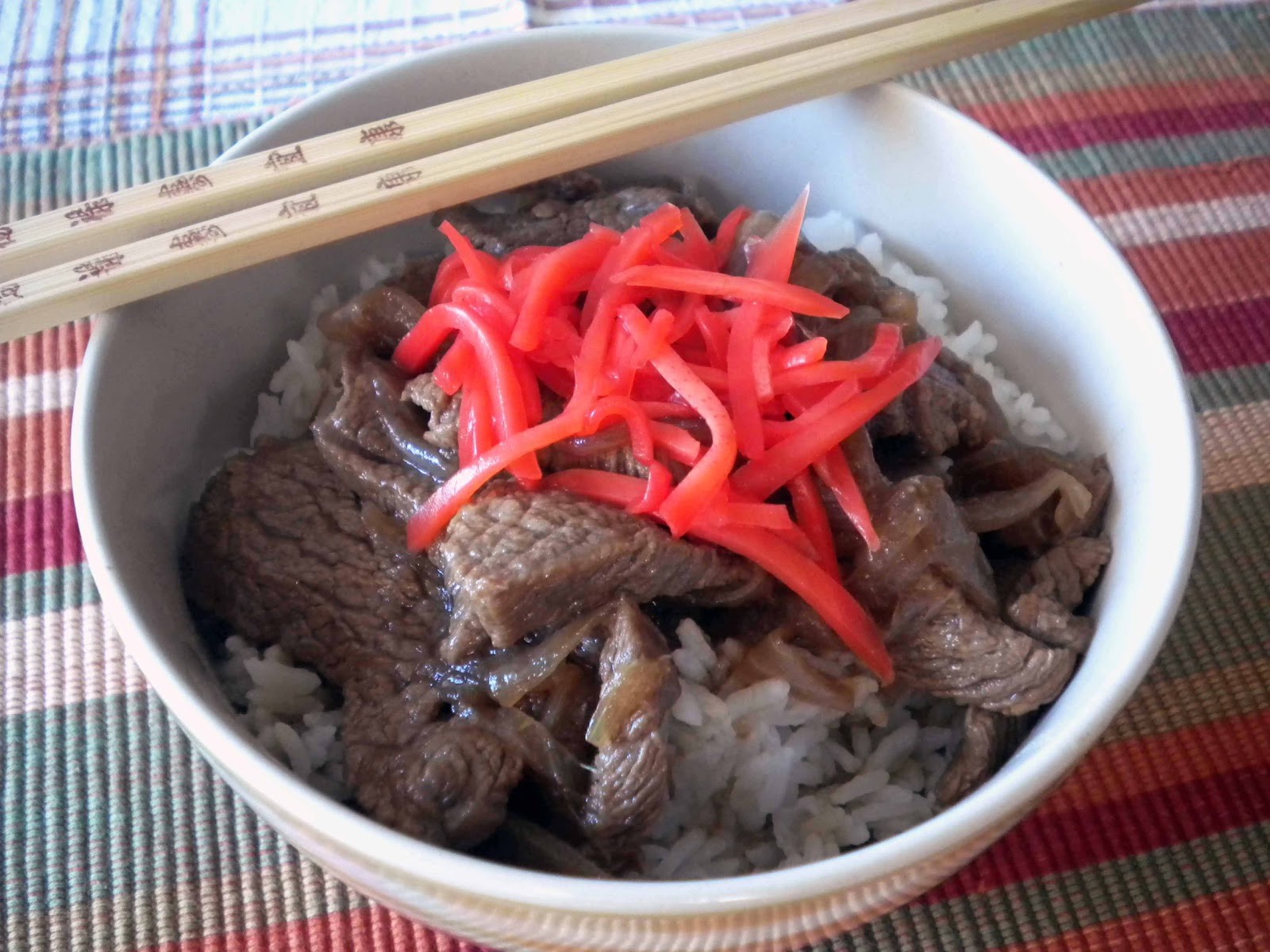 Shogun's Kitchen: GYUDON (牛丼)