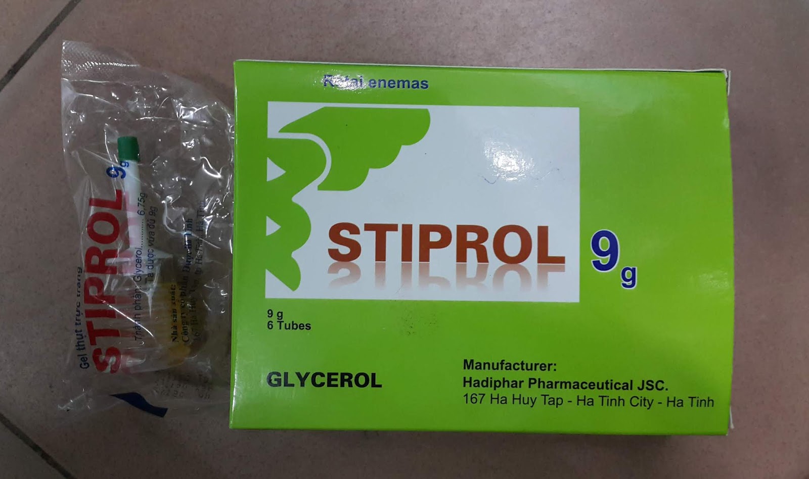 Kiến thức Y khoa: Hướng dẫn sử dụng thuốc thụt Stiprol 9g và Giá bán
