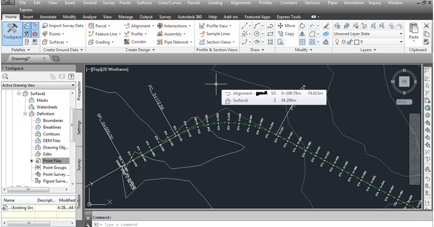 Autocad Civil 3D - Alignment Horizontal | Surveyor Drafting