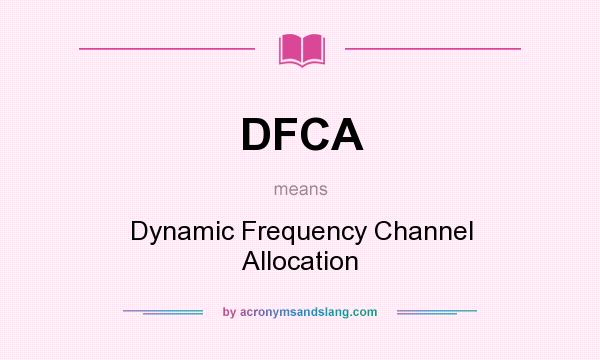 Dynamic Frequency and Channel Allocation - Telecom Hub