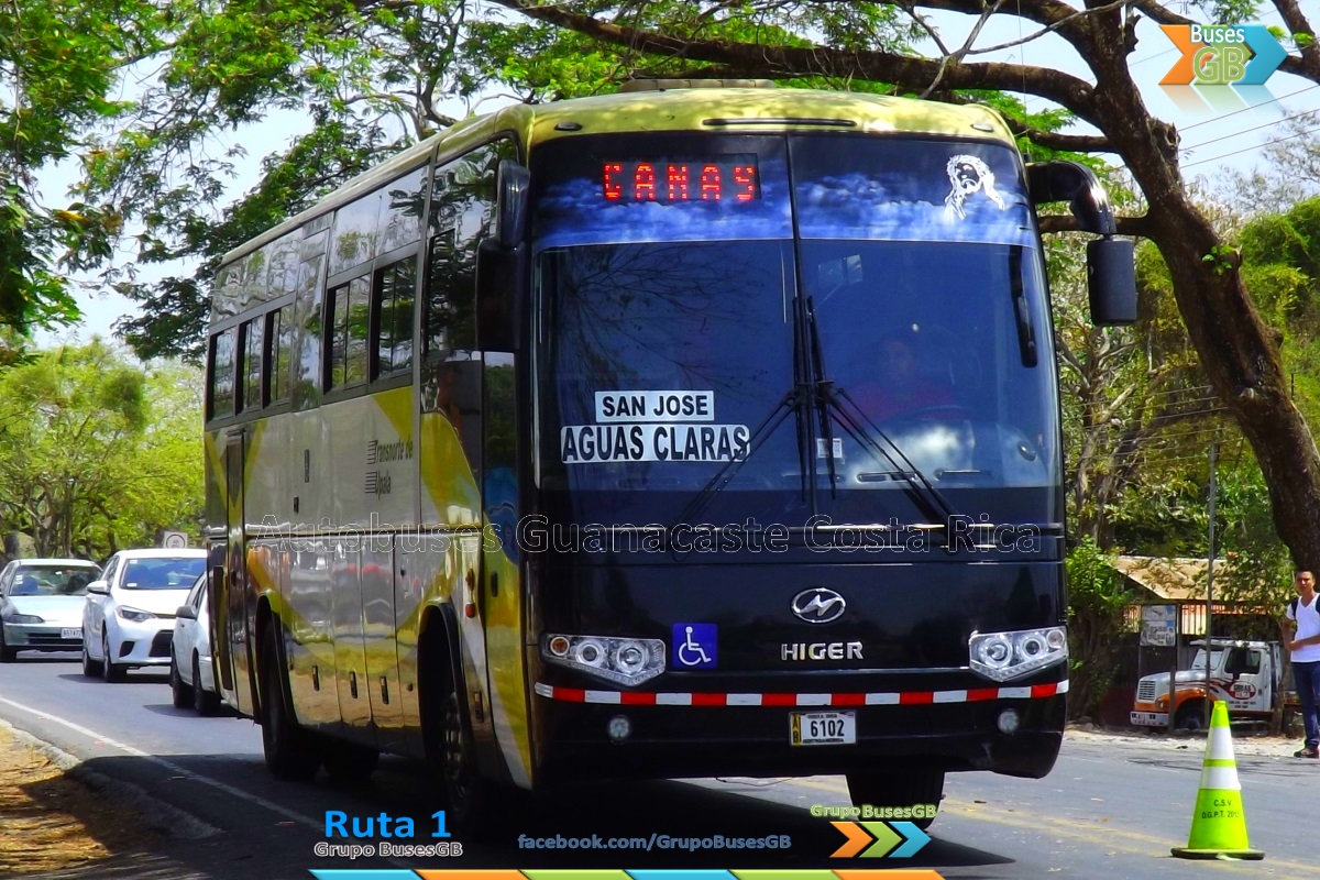Ruta 1 - Grupo BusesGB - Autobuses Costa Rica