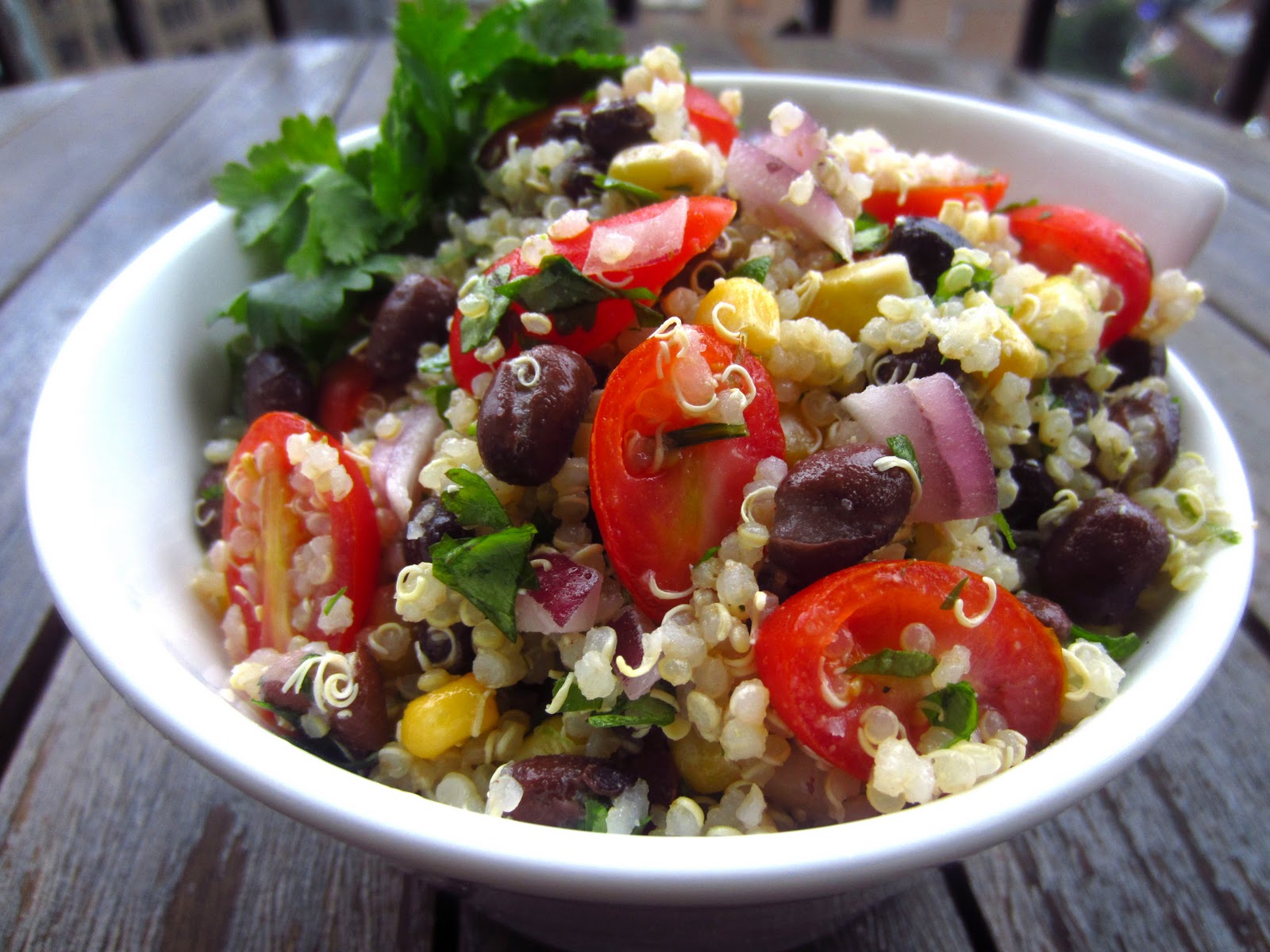 Gluten Free Blondie: Recipe: Southwestern Quinoa Salad