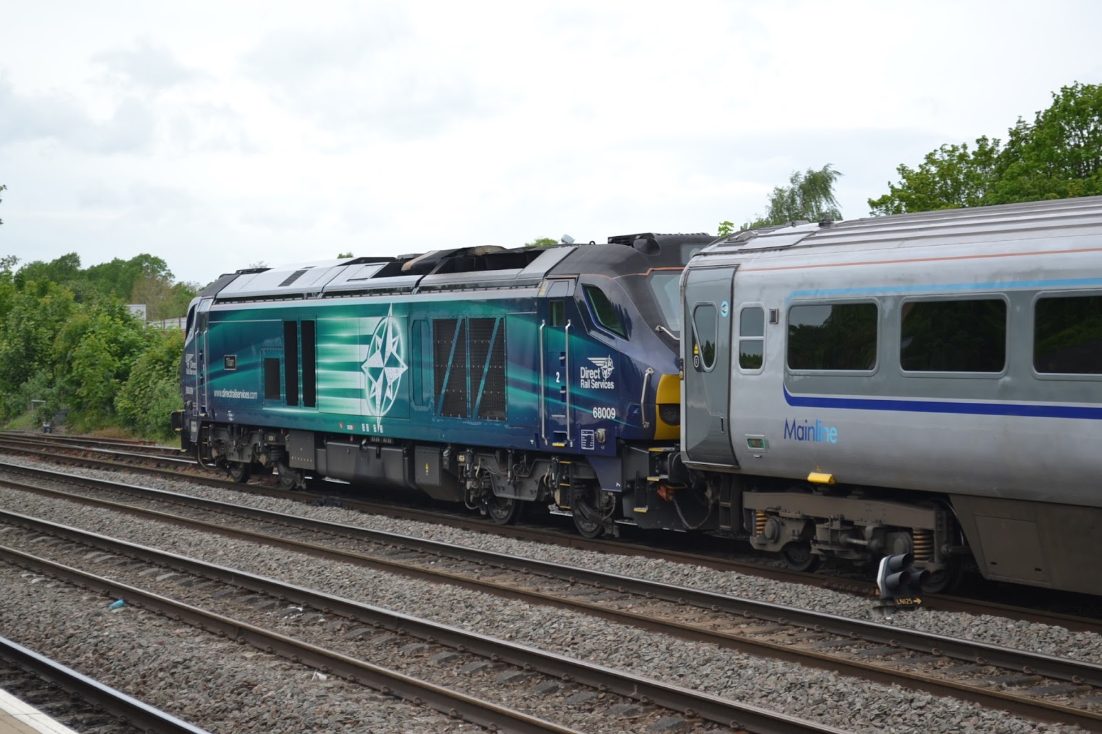 British Diesels and Electrics: Class 68 (Stadler/Vossloh 3,800hp Type 5 ...