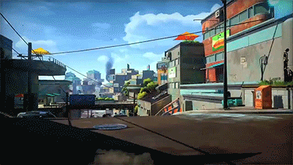 Spungella: Sunset Overdrive (Respawn Animations)
