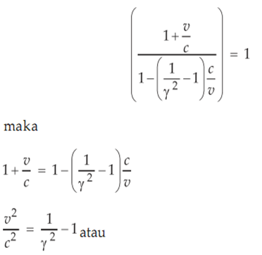 Transformasi Lorentz (relativitas Kecepatan)