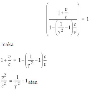 Transformasi Lorentz (relativitas Kecepatan)