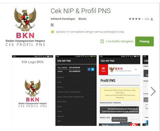 Cek NIP & Profil PNS | Guru Sekolah Dasar