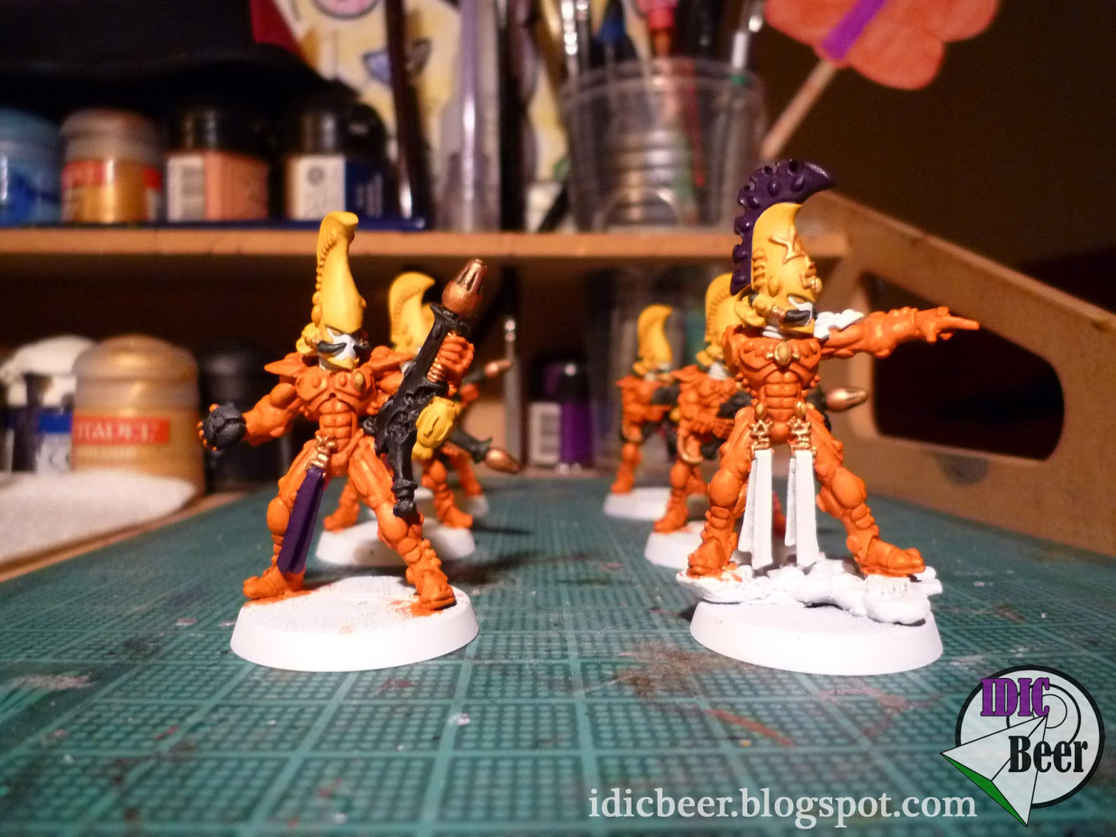 How-To: Painting Eldar Fire Dragons